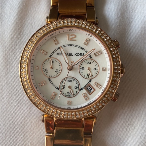 Michael Kors | Accessories | Rose Gold Mk Watch | Poshmark